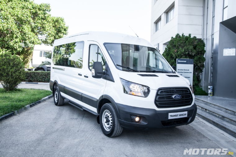 Présentation du Ford Transit Minibus 15 places - Motors.tn