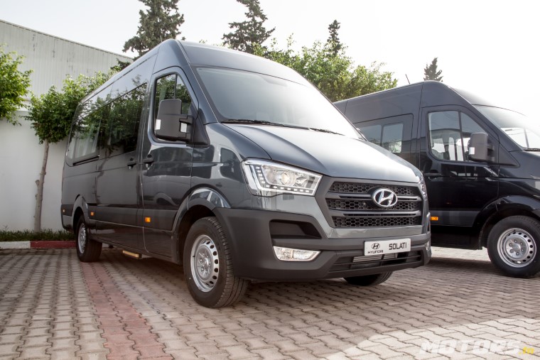 Présentation du minibus Hyundai H350 Solati 16 Places - Motors.tn