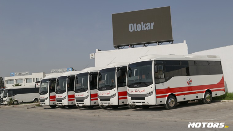 Otokar, la marque Leader livre 5 bus à la SRTGN - Motors.tn