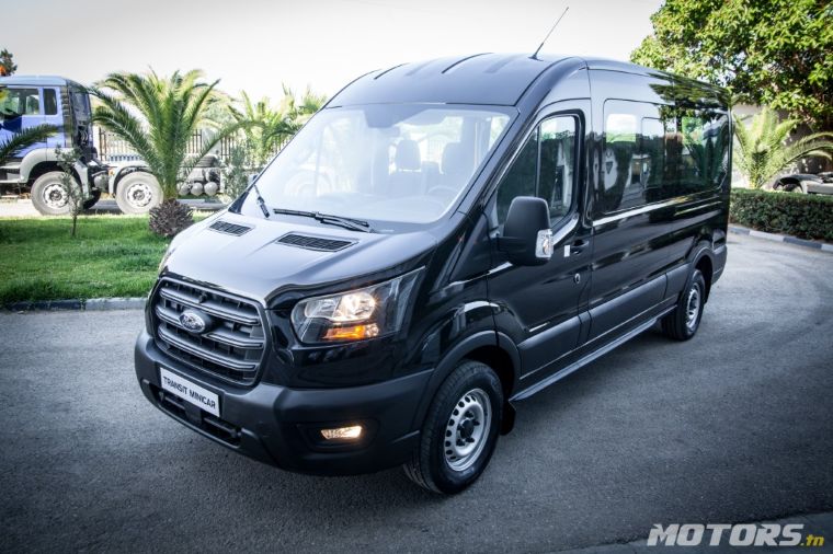 Présentation du Ford Transit Minibus 15 Places restylé - Motors.tn