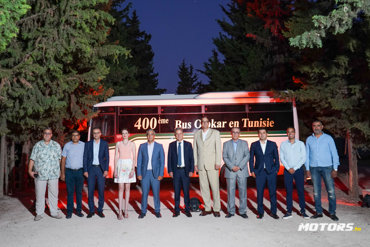 Sotradies célèbre la remise des clés du 400ème bus Otokar en Tunisie ...