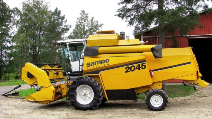 Prix moissonneuse batteuse SAMPO Rosenlew 2045 neuve en Tunisie - Motors.tn