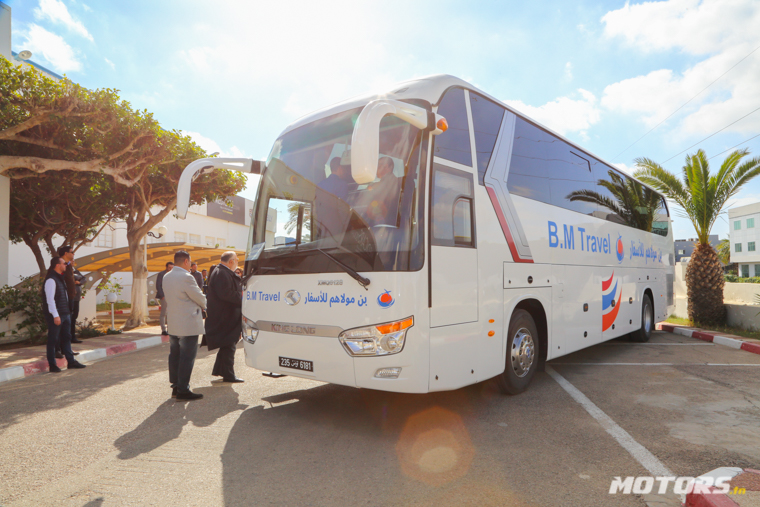 Première livraison des deux bus King Long assemblés entièrement en ...