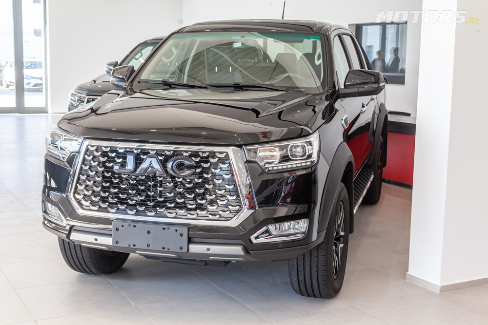 Prix pick-up JAC T8 4X4 double cabine 4 portes neuf en Tunisie - Motors.tn