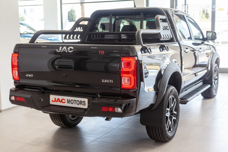 Présentation du nouveau pick-up JAC T8 4X4 - Motors.tn