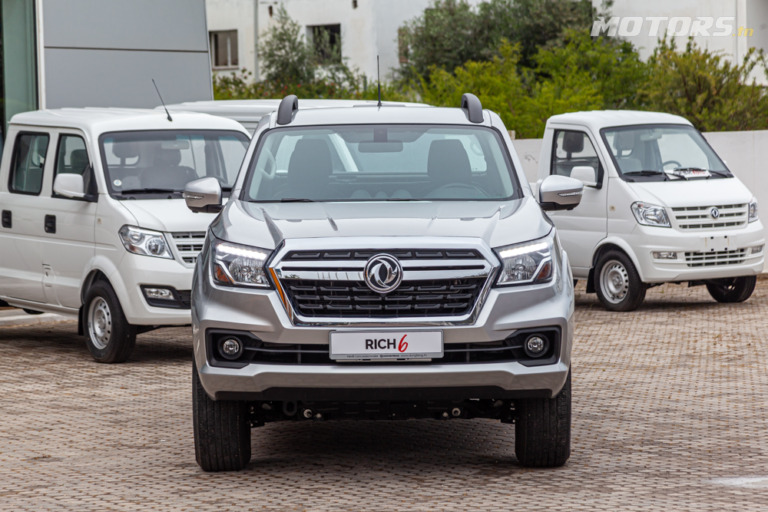Présentation de la nouvelle version 4x4 du Pick-up Dongfeng Rich 6 ...