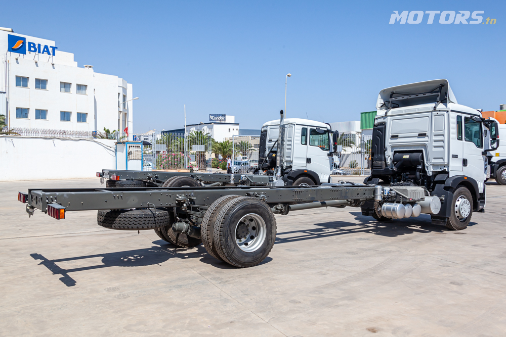 Prix camion Sinotruk T5G Porteur 4X2 Châssis long neuf Tunisie - Motors.tn